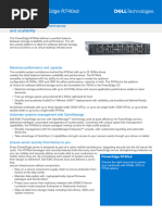 Poweredge r570 Spec Sheet | PDF | Solid State Drive | Data Center