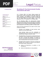 Environmental Quality (Amendment) Act 2024 | PDF | Fine (Penalty) | Crimes
