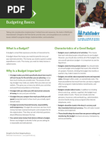 Sample Budget Ngo | PDF | Expense | Budget