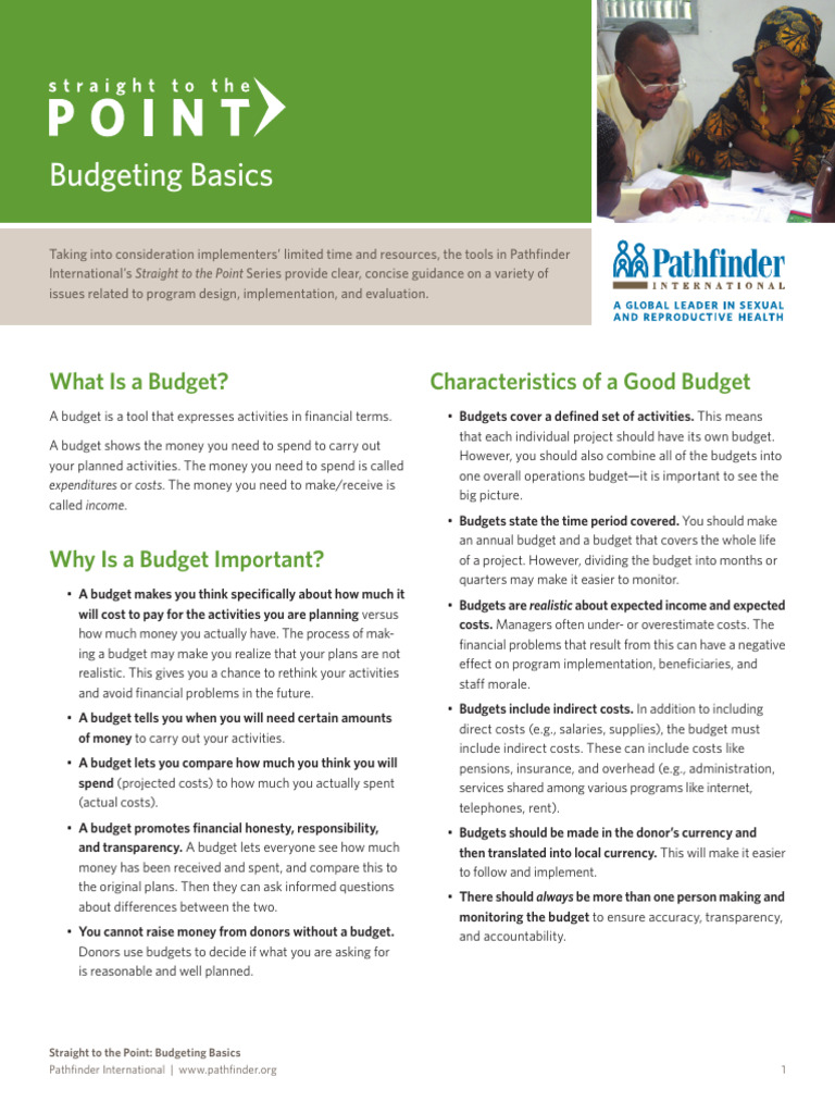 Budgeting Basics for Effective Planning | PDF | Budget | Employee Benefits