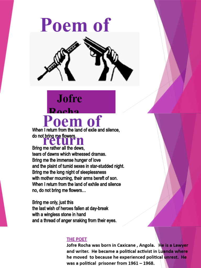 4 Poem of Return | PDF | Poetry