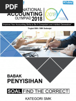 Soal Olimpiade Akuntansi (Oa) 2021 Babak Penyisihan | PDF | Bisnis | Pengelolaan Keuangan & Uang