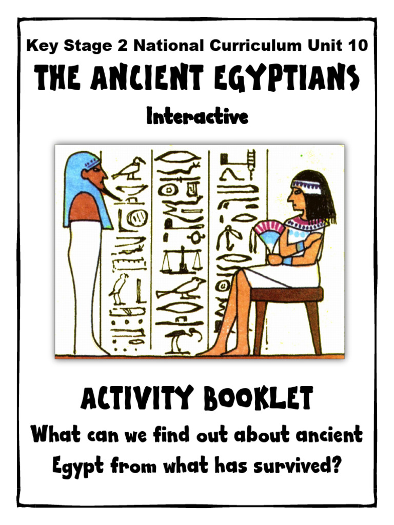 Ancient Egypt WORKBOOKLET Sample | PDF | Ancient Egypt | Egyptian Pyramids
