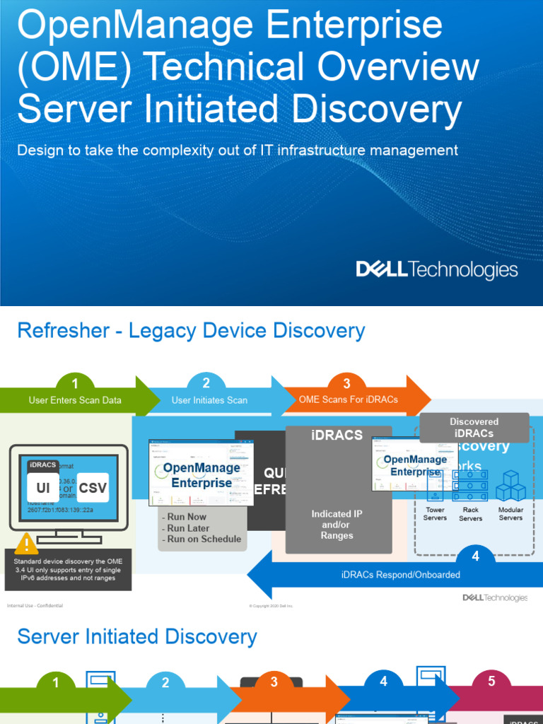 OpenManage Enterprise Deep Dive Overview | PDF | Domain Name System | Server (Computing)