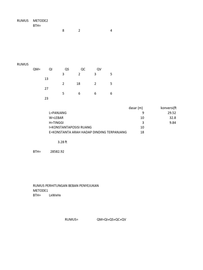 Contoh Excel Fisbang | PDF
