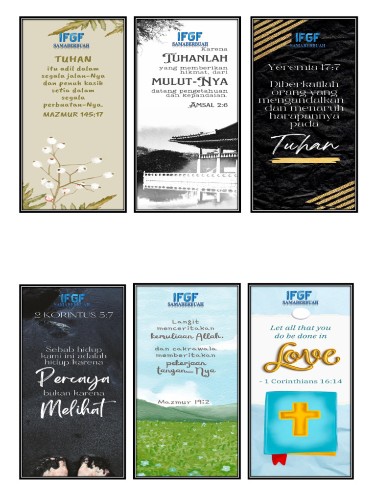 Pembatas Alkitab | PDF