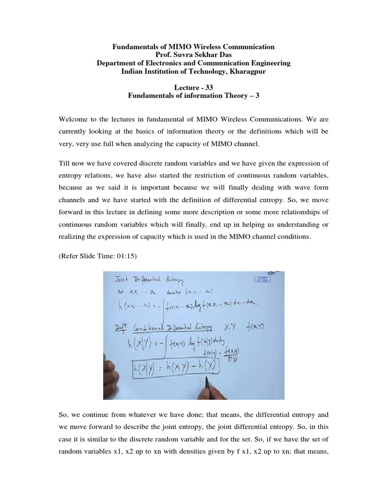 Lec 33 | PDF | Statistics | Mathematical Objects