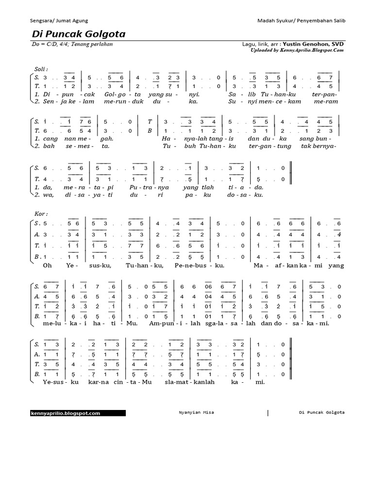 Di Puncak Golgota Kenny Aprilio | PDF | Sains & Matematika