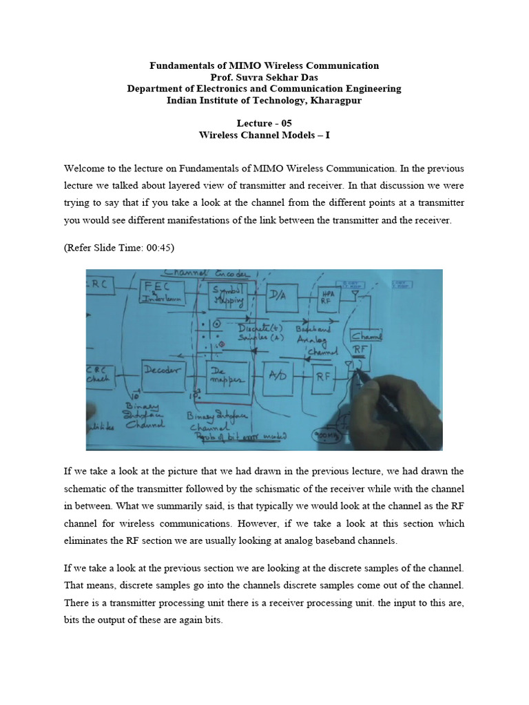 Lec 5 | PDF | Communication | Communications System