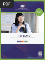 iTEP PREPARATION | PDF | Multiple Choice | English Language