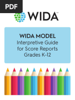 WIDA Screener Interpretive Guide | PDF | Cognition | Applied Linguistics