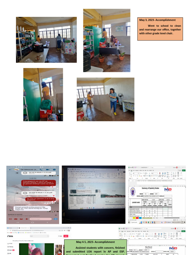 Accomplishment Report Mov | PDF