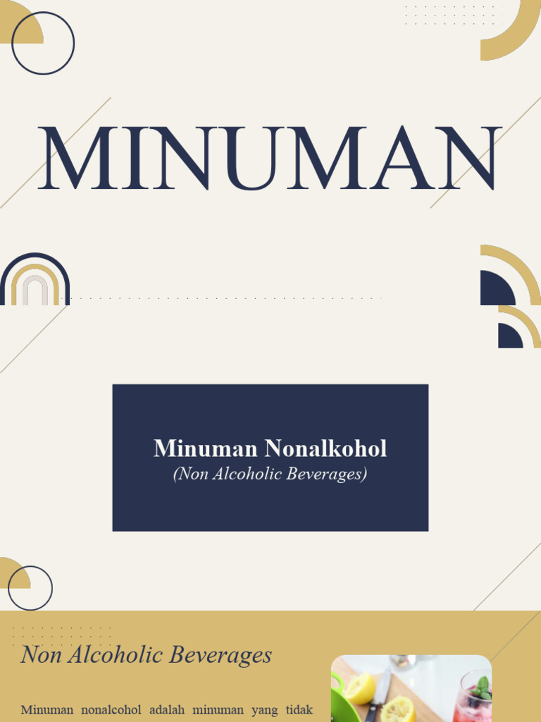 Materi Minuman | PDF