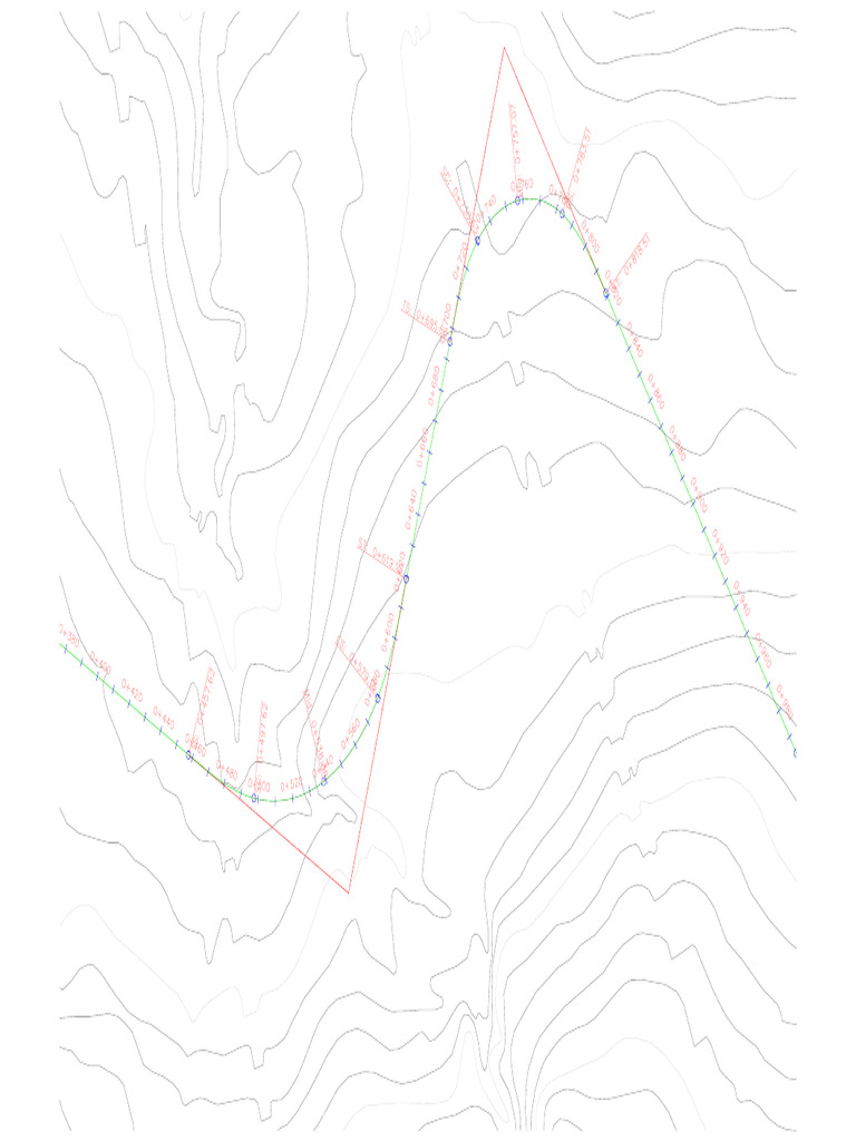 Curvas Espirales Con Perfil y Rasante (DWG 2010) - Model | PDF