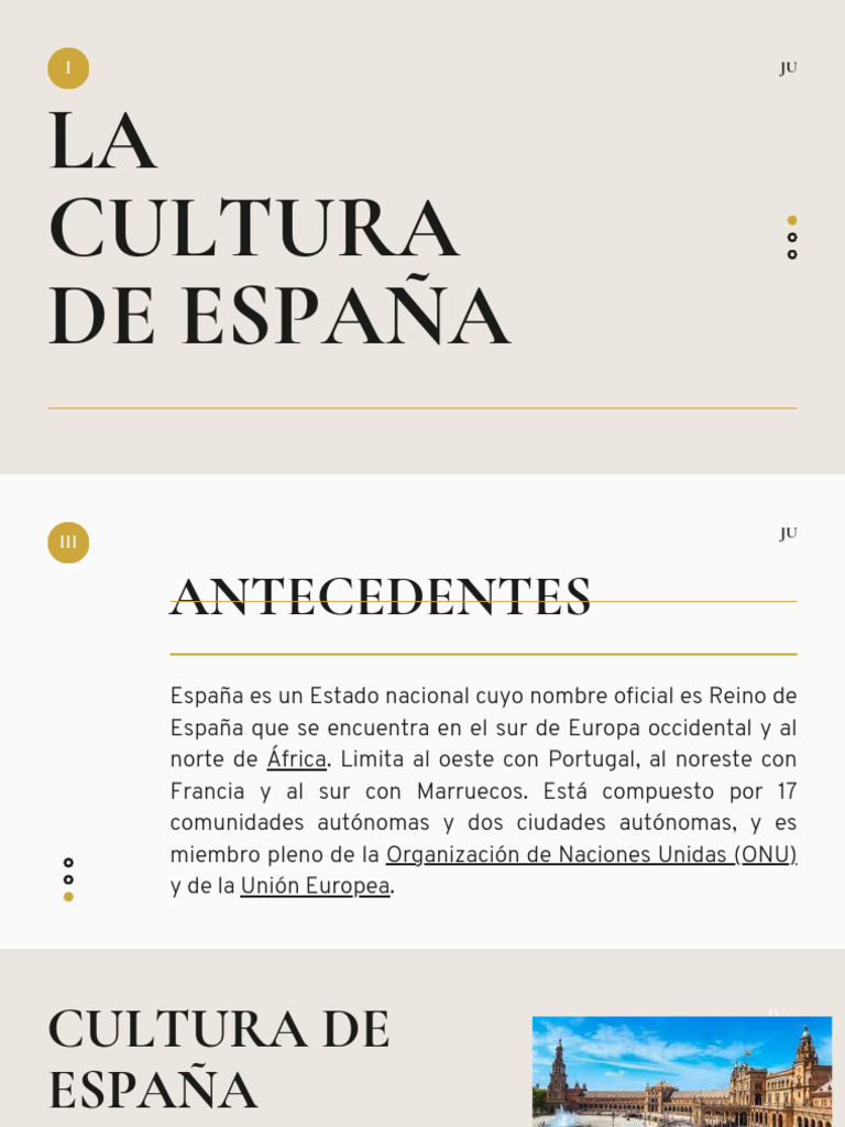 Cultura y Tradiciones de España | PDF | España