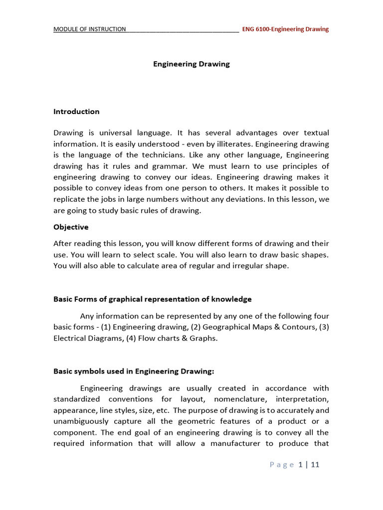 Engineering Drawing Prelim 1 | PDF | Area | Circle