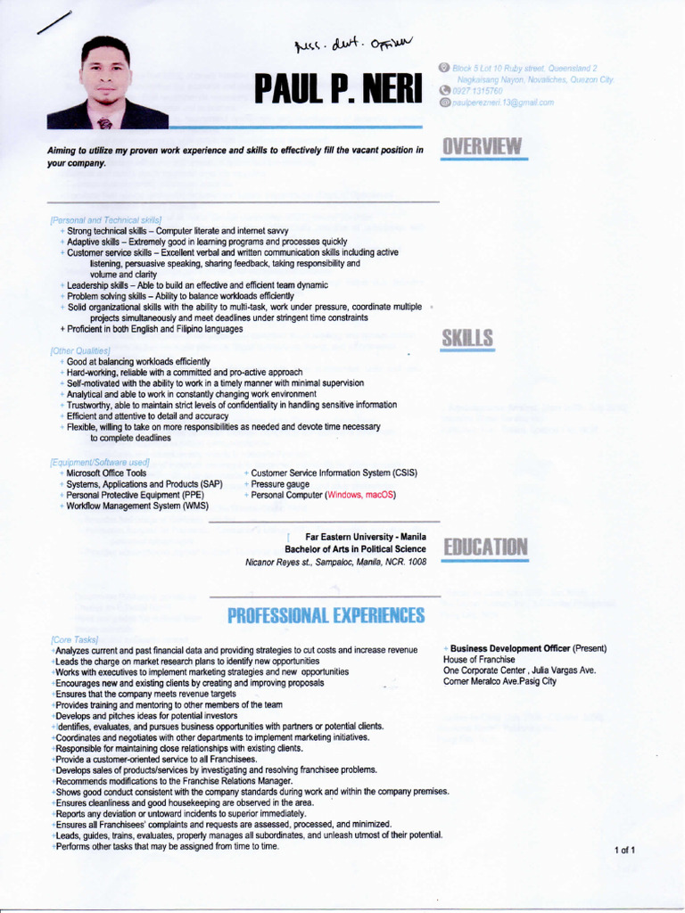 Paul Neri | PDF | Business Economics | Economies