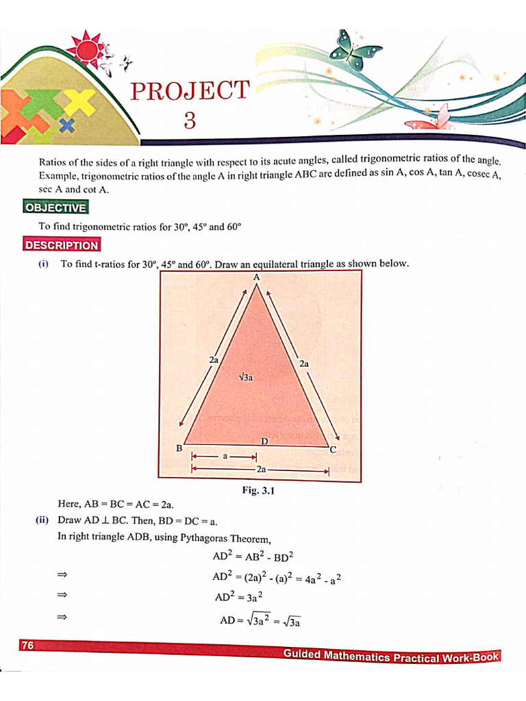 Maths Project Class 10 Pdf