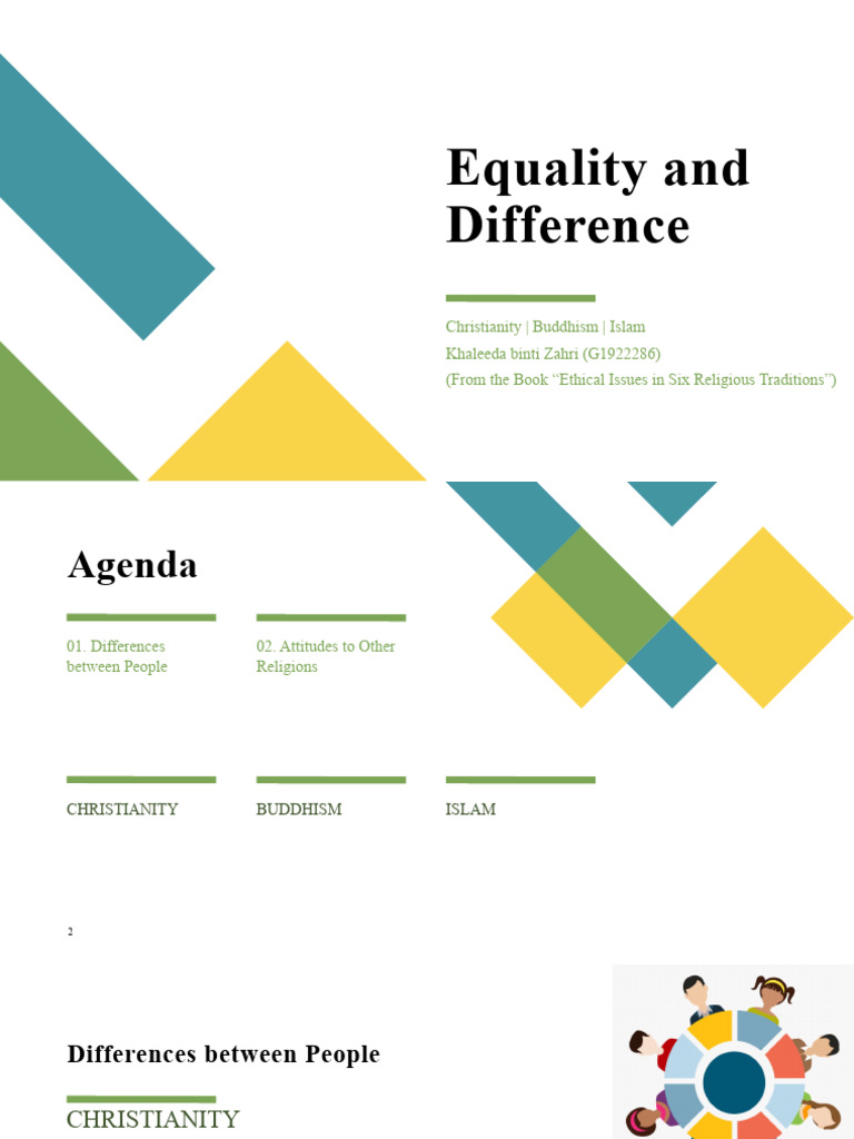 Equality and Difference | PDF | Religious Pluralism | Faith
