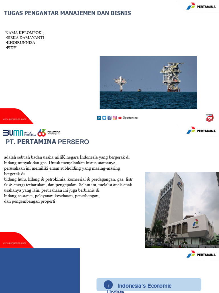 Pertamina FY 2021 Performance | PDF | Low Carbon Economy | Electricity ...