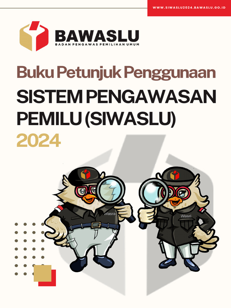 Buku Panduan Siwaslu 2024 Final | PDF
