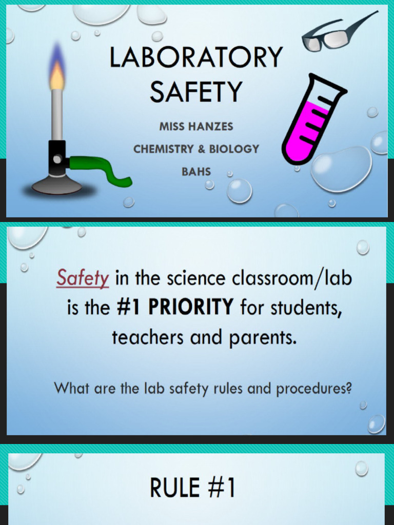 Laboratory Rules | PDF