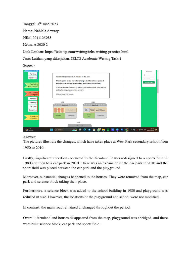 Portofolio IELTS 10 | PDF