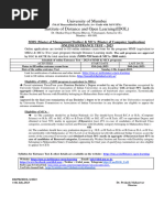 Mumbai University (ETranscript) - Home | PDF