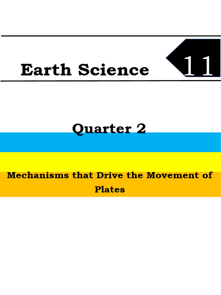 ESQ2 LESSON 12 Mechanisms That Drive The Movement of | PDF | Plate ...