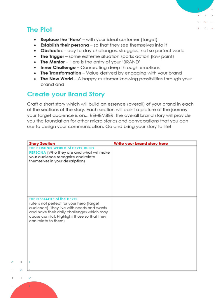 Craft Your Brand Story | PDF