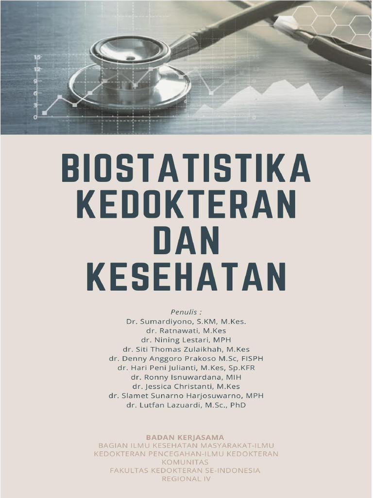 Buku Biostatistik Kedokteran Dan Kesehatan-BKS | PDF | Kesehatan Holistik