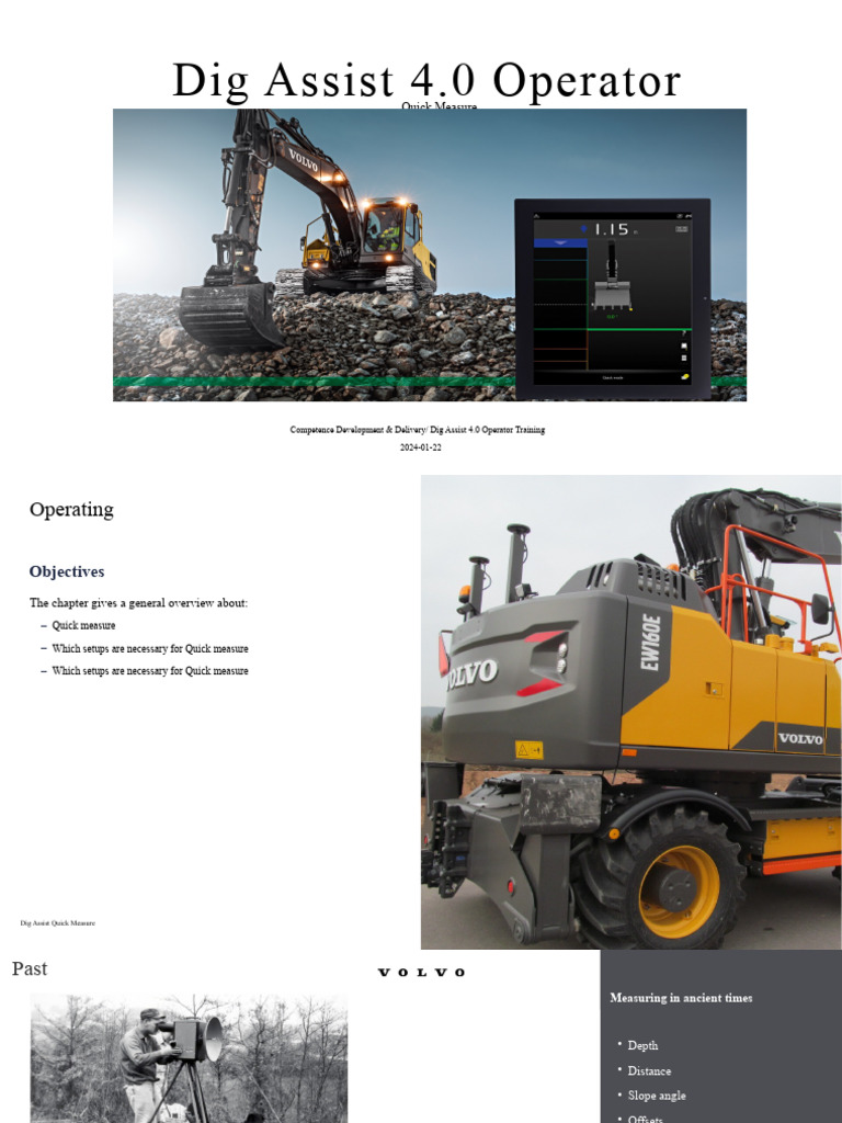 Dig Assist 4.0 Quick Measure | PDF