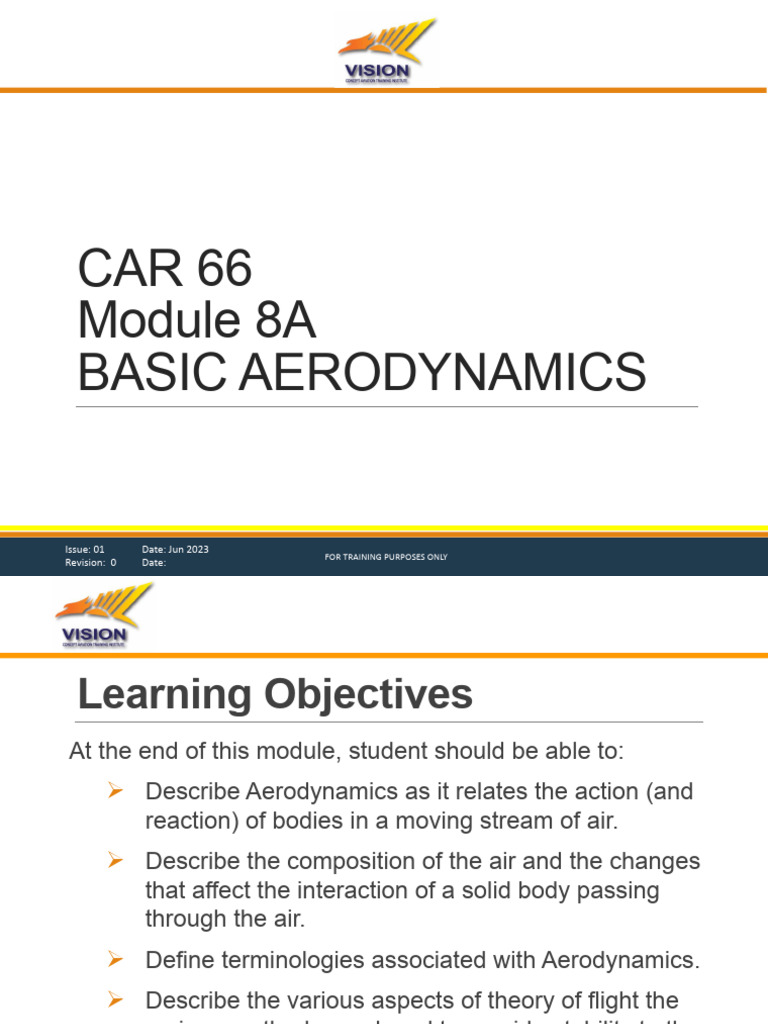Mod 8 Basic Aerodynamics | PDF | Flight Control Surfaces | Airfoil