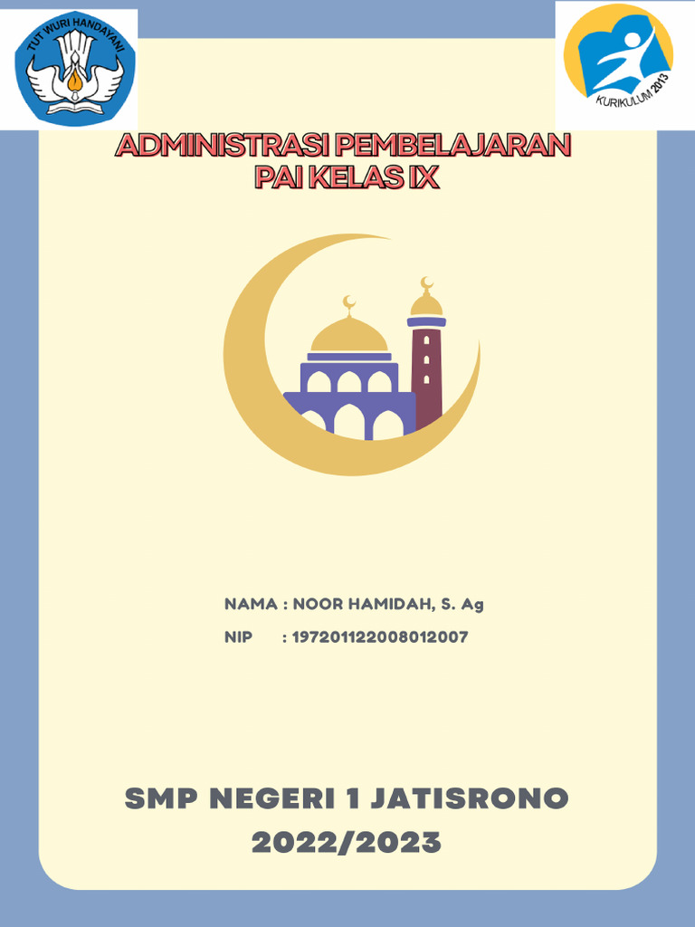 Pastel Illustration Chemistry Notebook A4 Cover | PDF