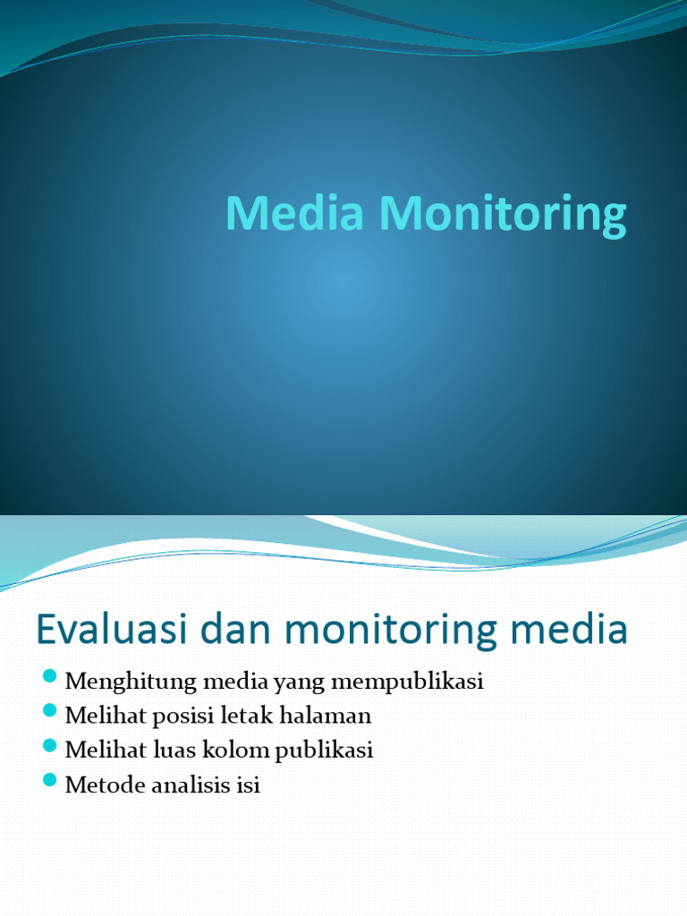 Media Monitoring | PDF
