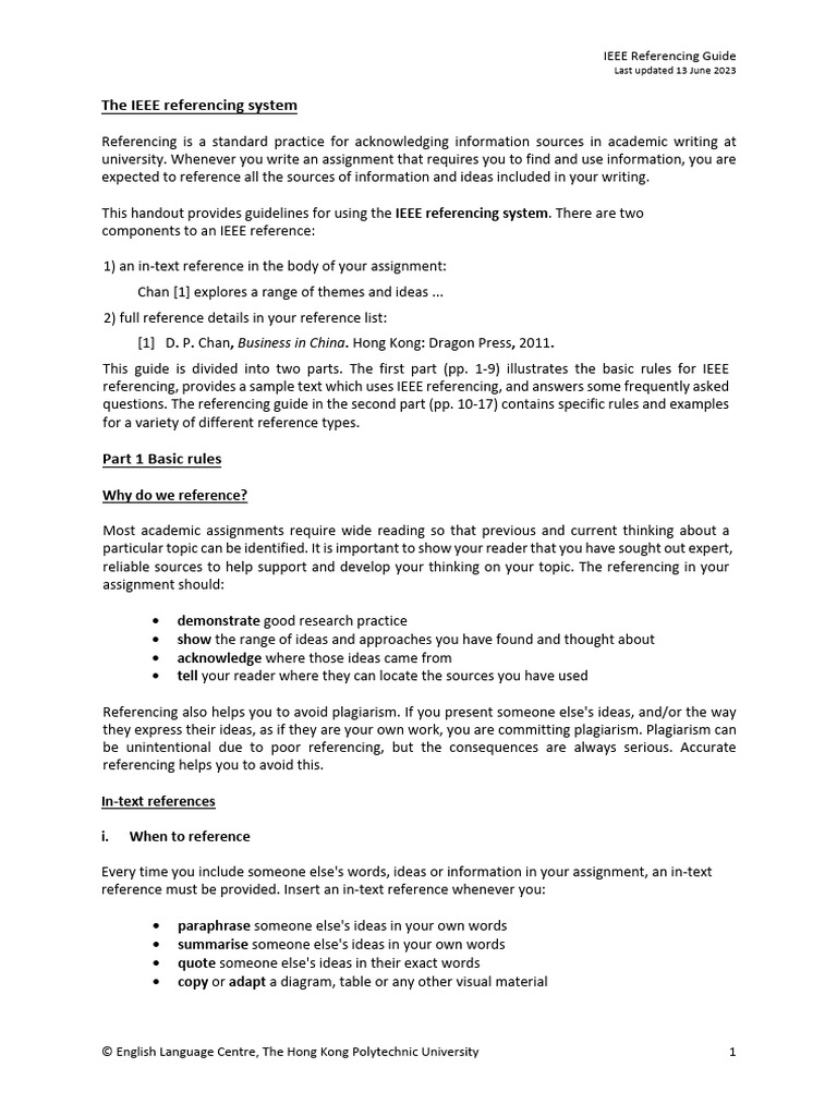 IEEE | PDF | Bibliography | Citation