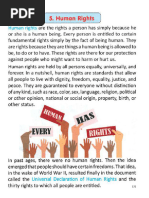 30 Basic Human Rights List | PDF | History