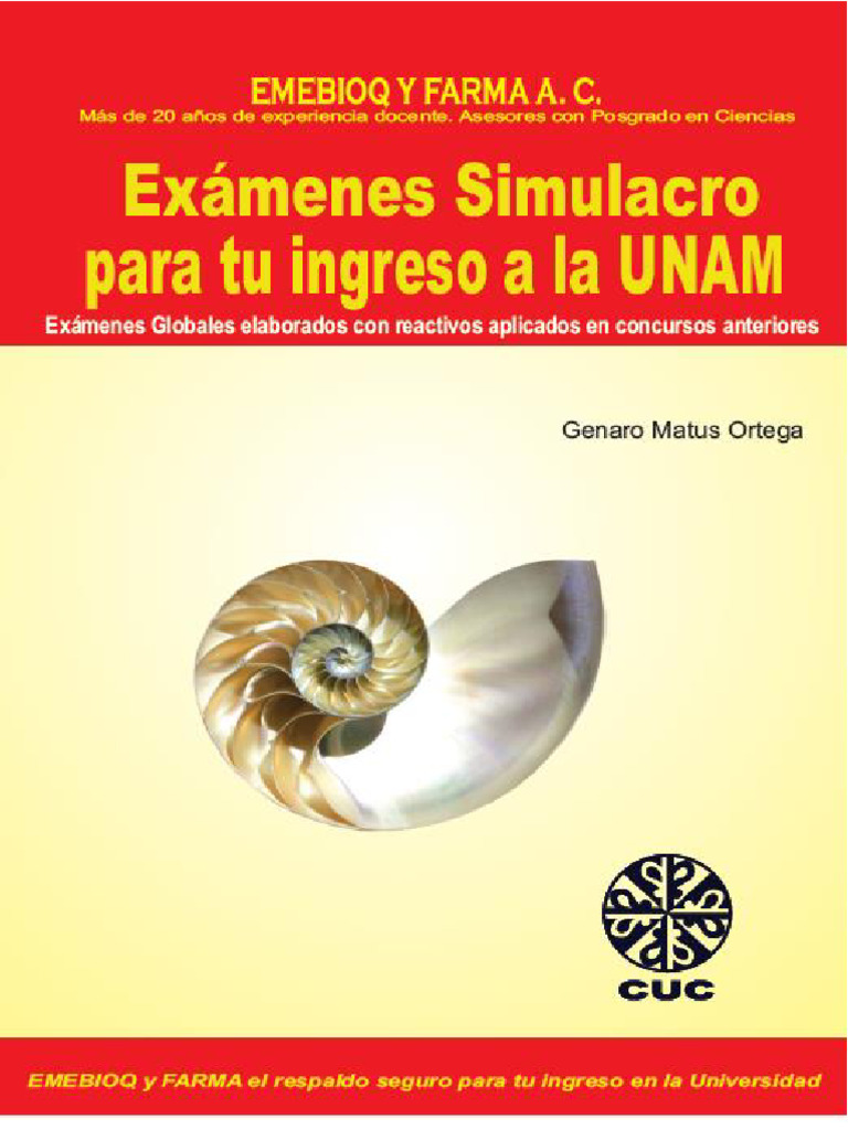 2020 Examen Oficial UNAM-CUC | PDF | Olas | México