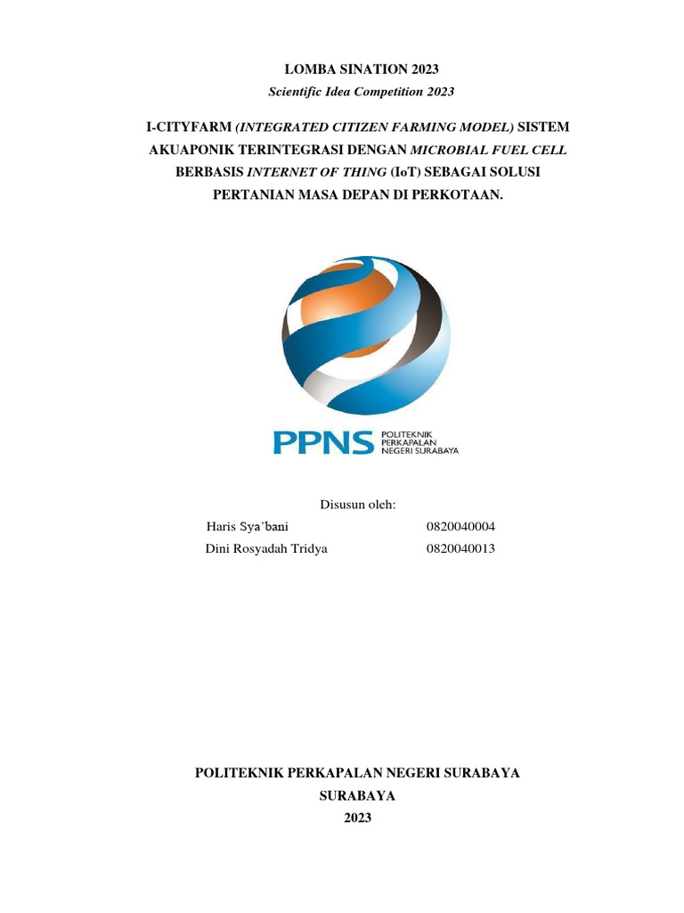 Sination 2023 Full Paper Haris Sya Bani Politeknik Perkapalan