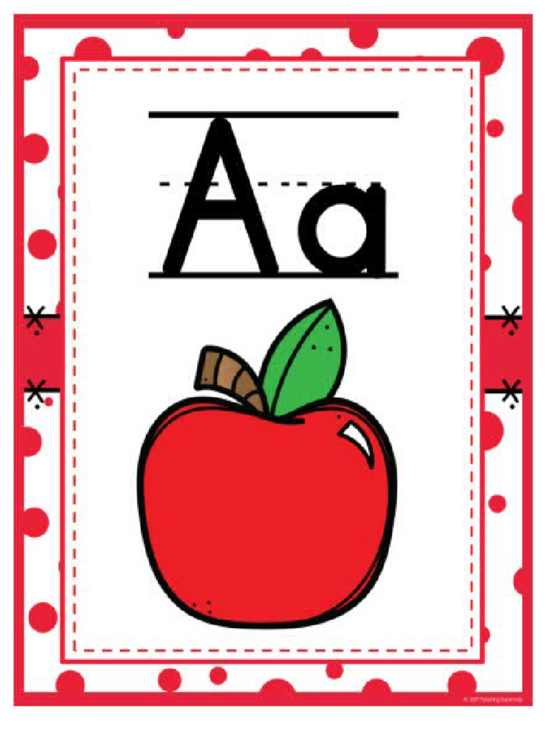 Alphabet Wall Card | PDF