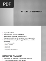 Timeline, History of Pharmacy | PDF | Pharmacy | Medicine