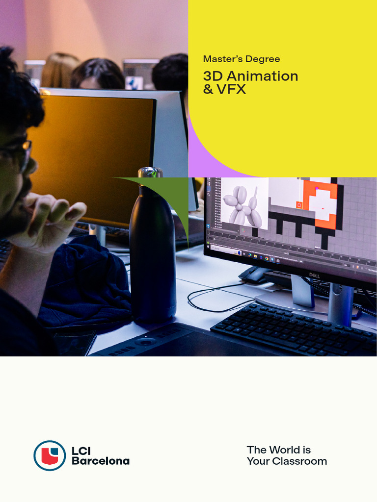 LCI Barcelona Master Degree 3D Animation VFX Web Version | PDF | 3 D Computer Graphics | Master ...