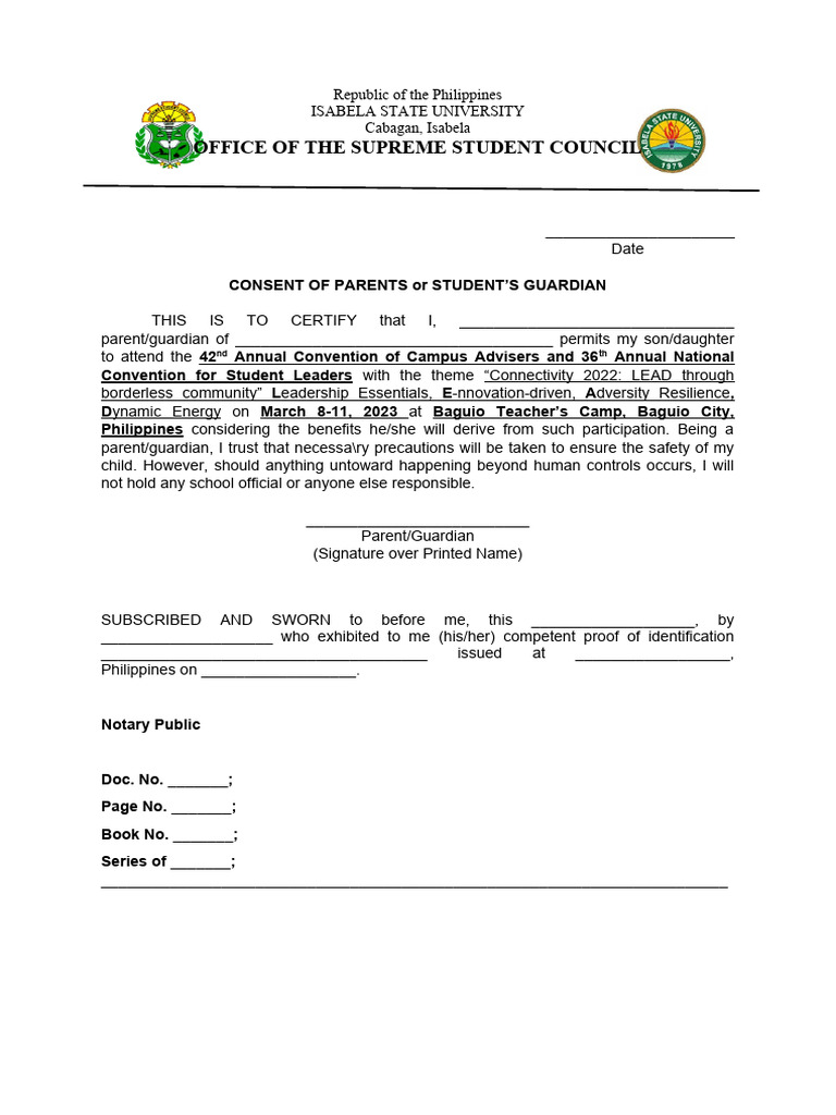 Parents Consent | PDF