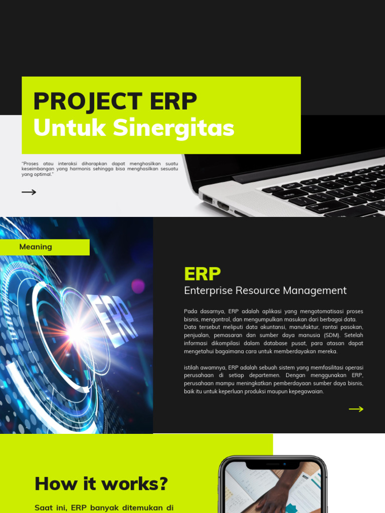 Biaya dan Manfaat Sistem ERP | PDF