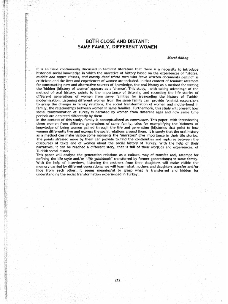 Hem Yakın Hem Uzak | PDF