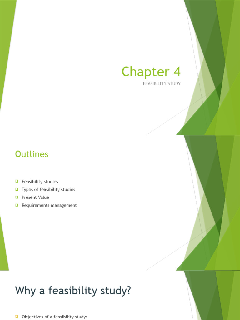 Chapter 4 | PDF | Feasibility Study | Business Economics