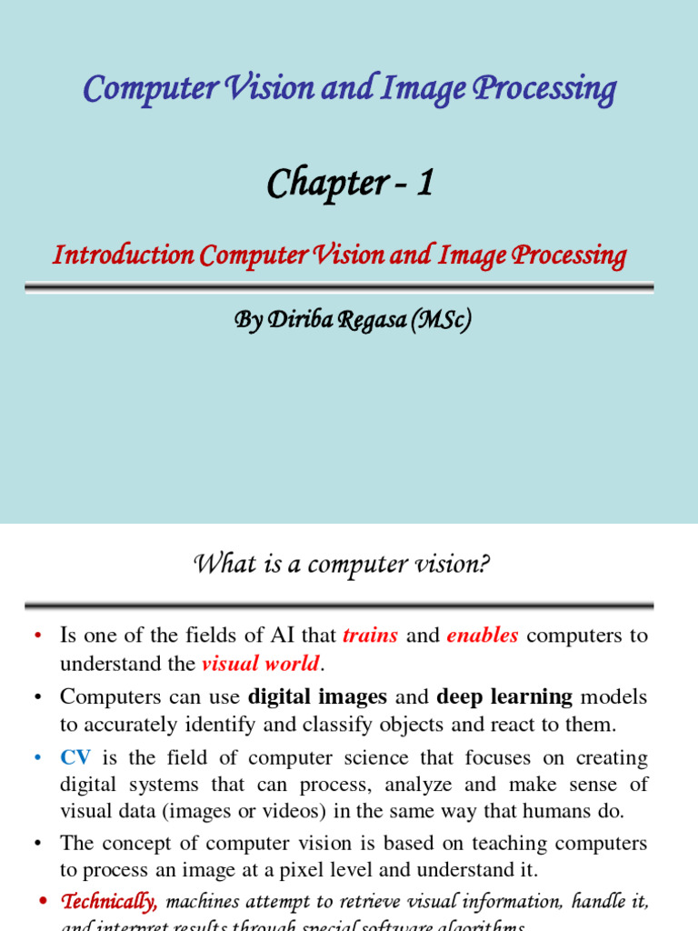 Computer Vision | PDF