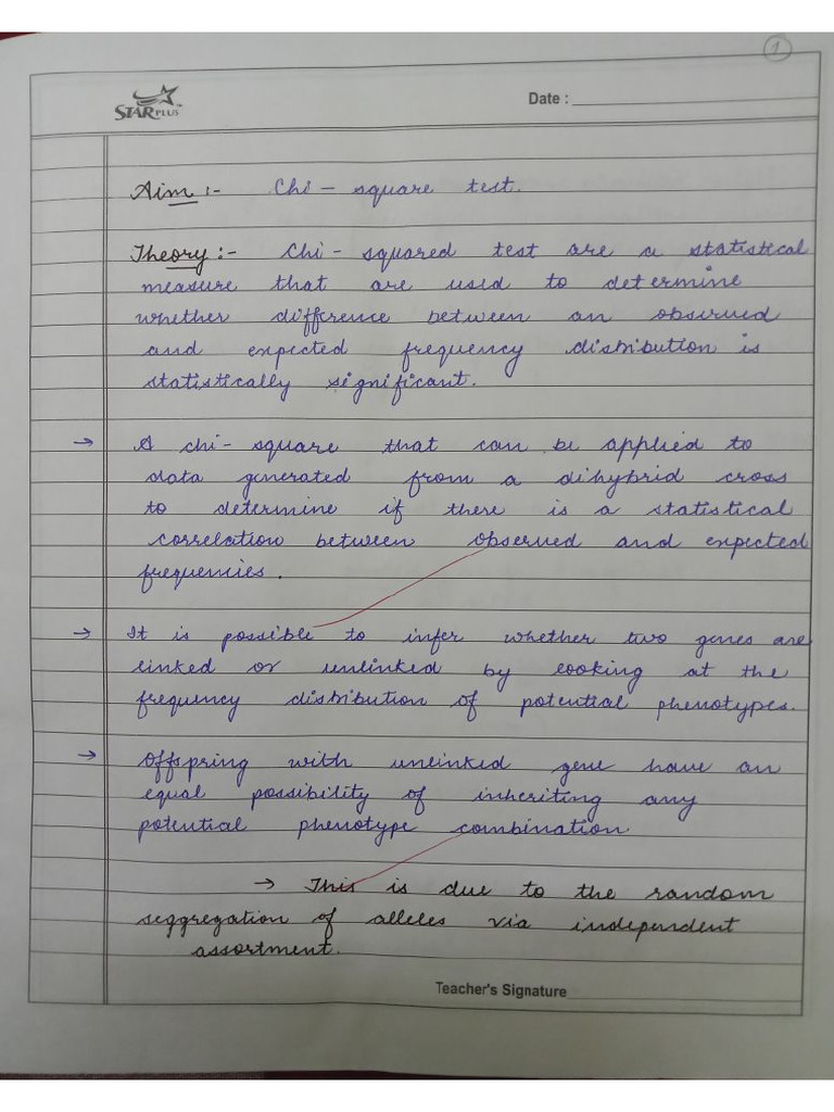 Genetics Practical File | PDF