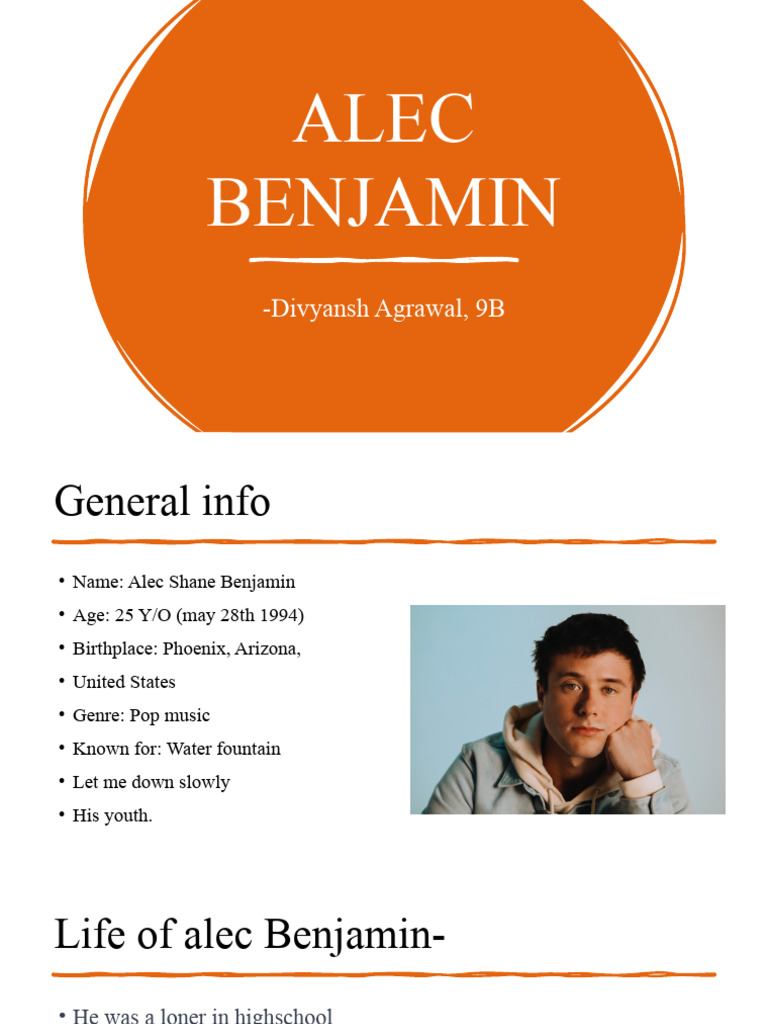 Alec Benjamin | PDF