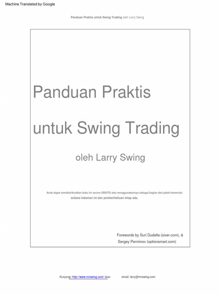 A Practical Guide To Swing Trading | PDF